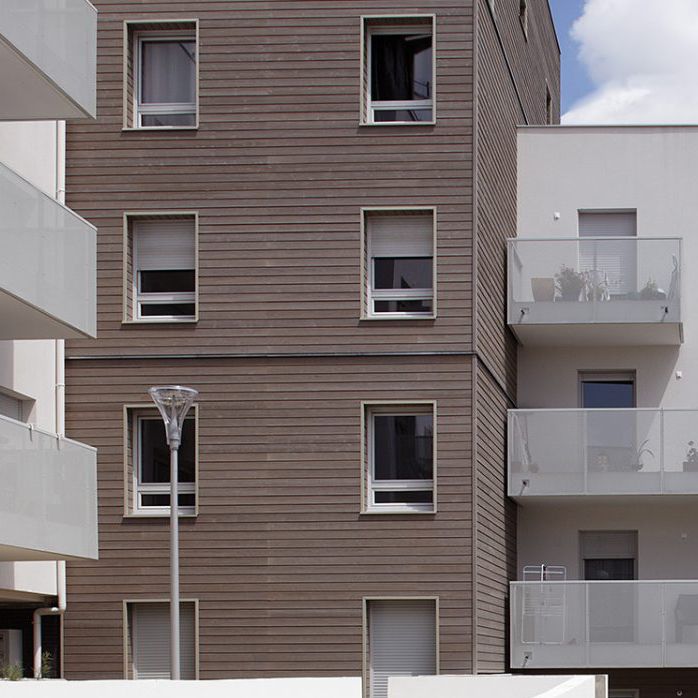 Strip cladding - NEW AGE : MÉLÈZE DE SIBÉRIE - SIVALBP - wooden / FSC ...