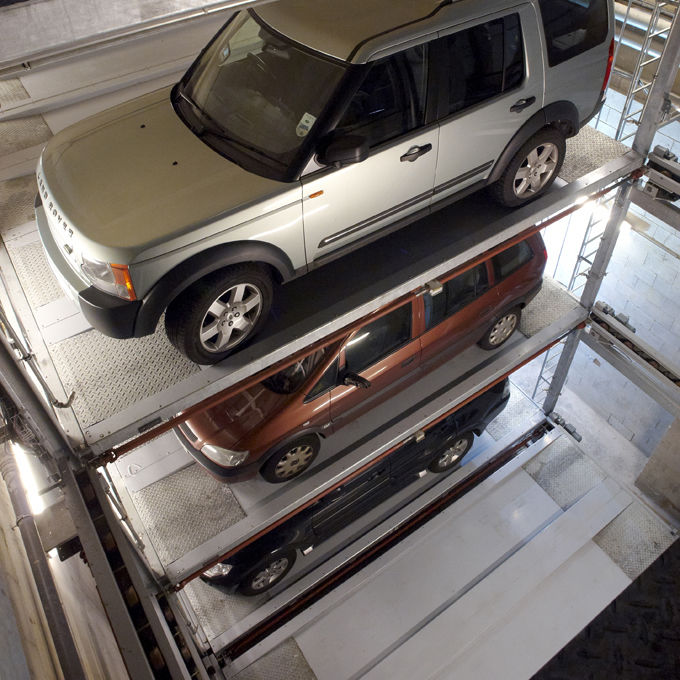 Platform parking system - MASTERVARIO F2 - KLAUS Multiparking GmbH - lift