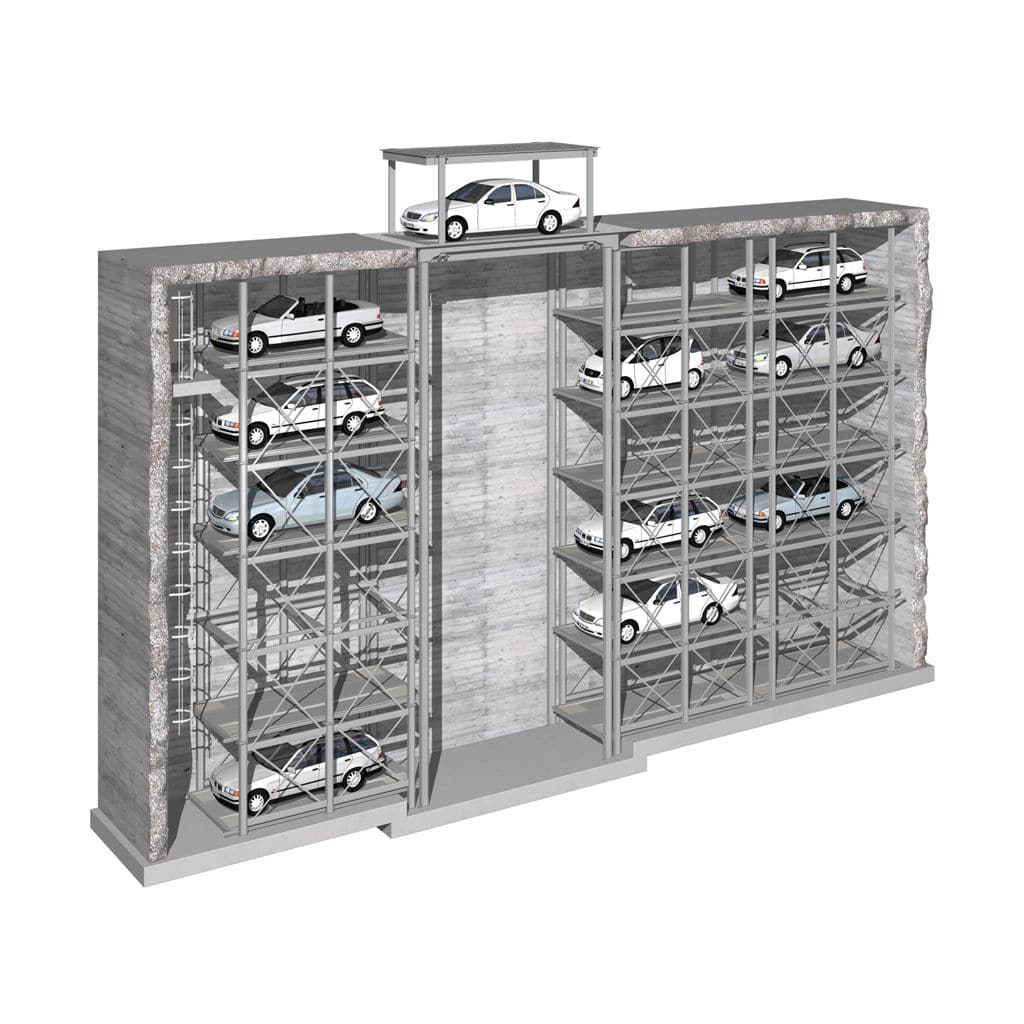 Platform parking system - MASTERVARIO S - KLAUS Multiparking GmbH ...