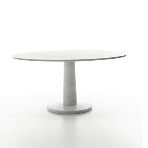 Contemporary dining table - PONDICHERRY - Marsotto - marble / round / home