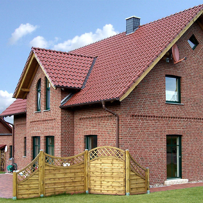 Pan roof tile - BORNHOLM - Röben - clinker / red / black