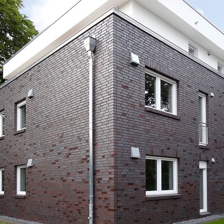Facade brick - WINDSOR - Röben - solid / insulating / embossed