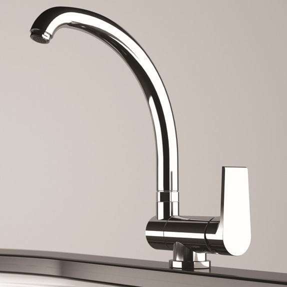 Countertop mixer tap - 510AT - Rubinetterie Mariani - chromed metal ...