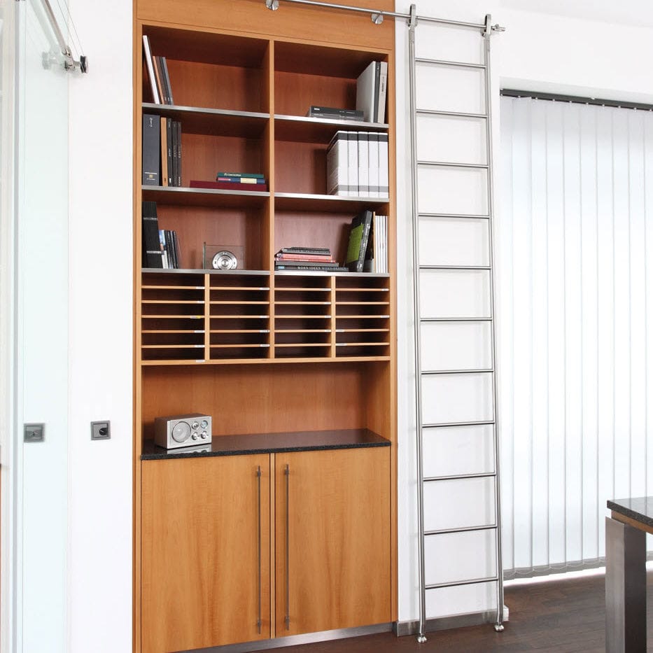 Steel ladder - KLASSIK SL.6001.KL - MWE Edelstahlmanufaktur - hook ...