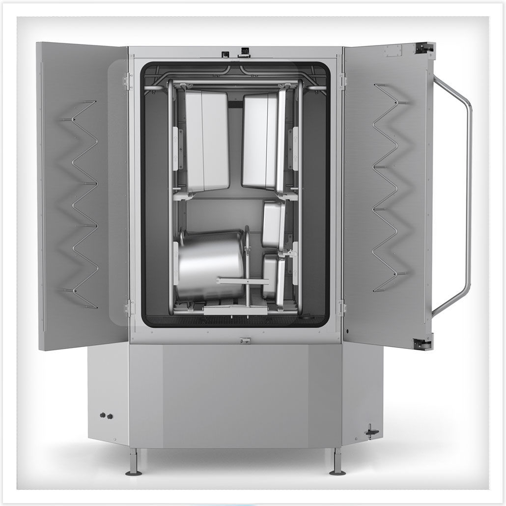 Front-loading pot washer / commercial - GRANULE MAXI® - GRANULDISK - Videos