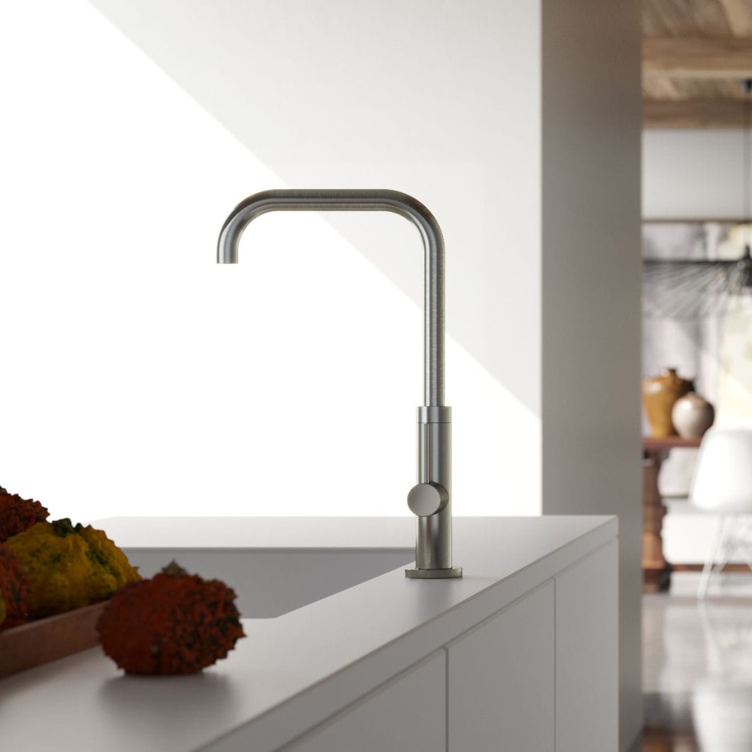 Countertop mixer tap - K35.CD - Fontealta - stainless steel 316L ...