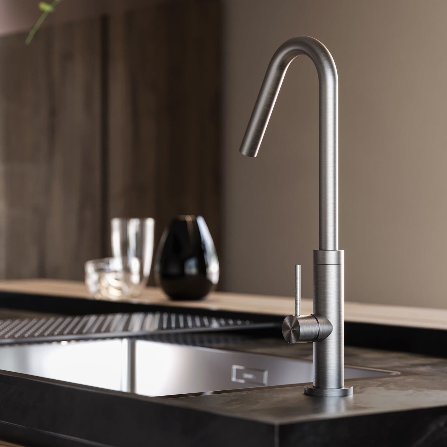 Countertop mixer tap - K35.Y - Fontealta - stainless steel 316L ...