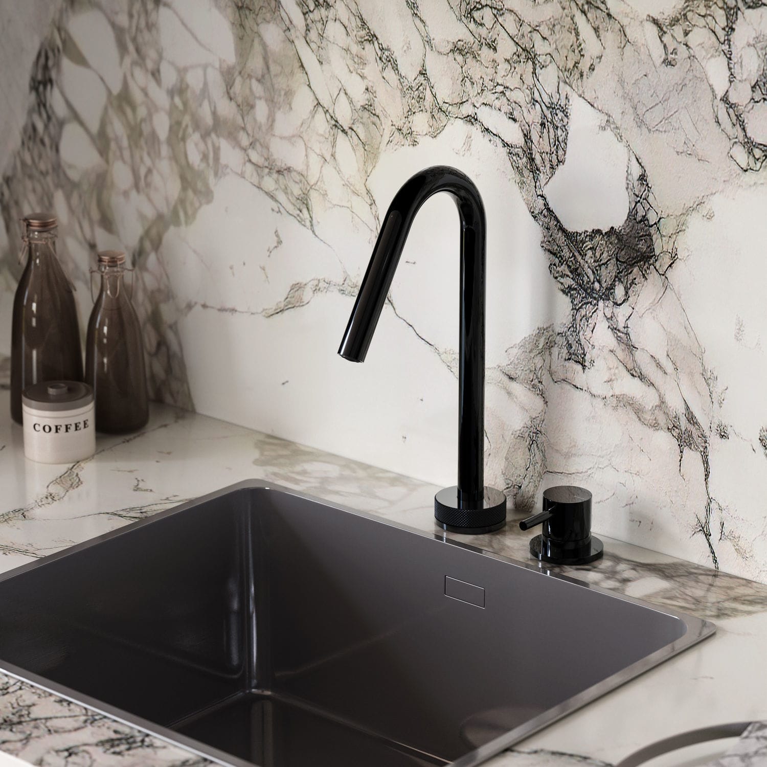 Countertop mixer tap - K2M.Y - Fontealta - stainless steel 316L ...