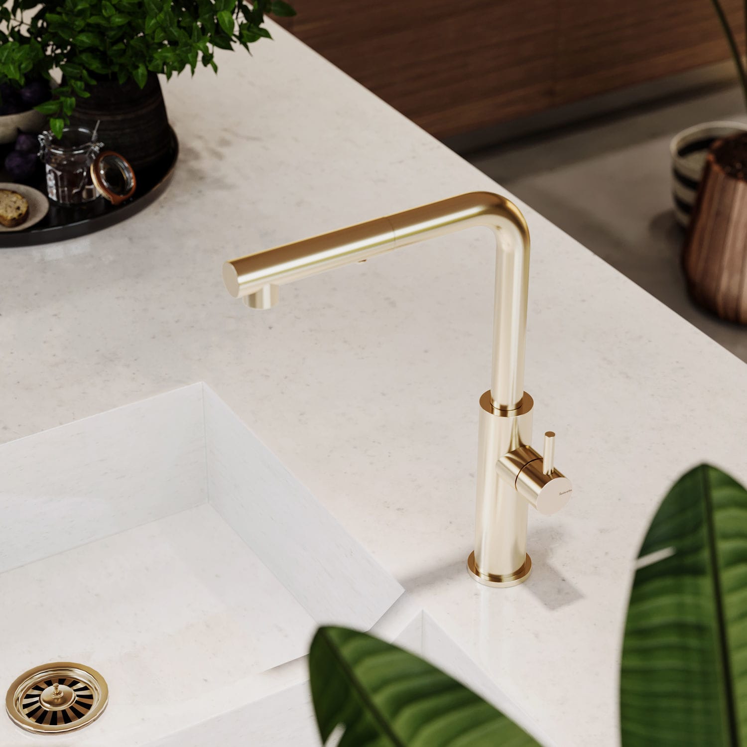 Countertop mixer tap - K40.LS - Fontealta - stainless steel 316L ...