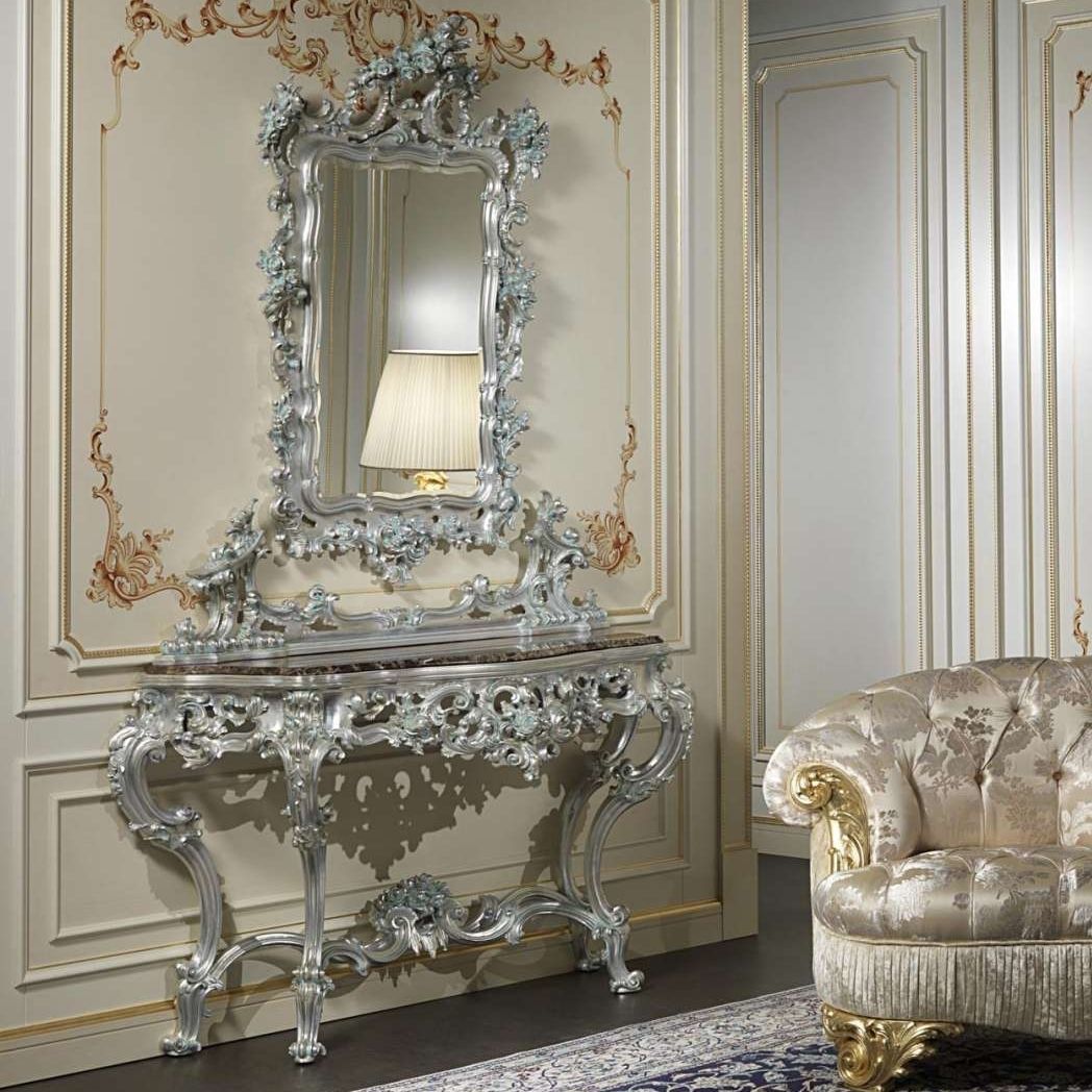 Baroque style sideboard table - art. 770 - VIMERCATI MEDA LUXURY ...