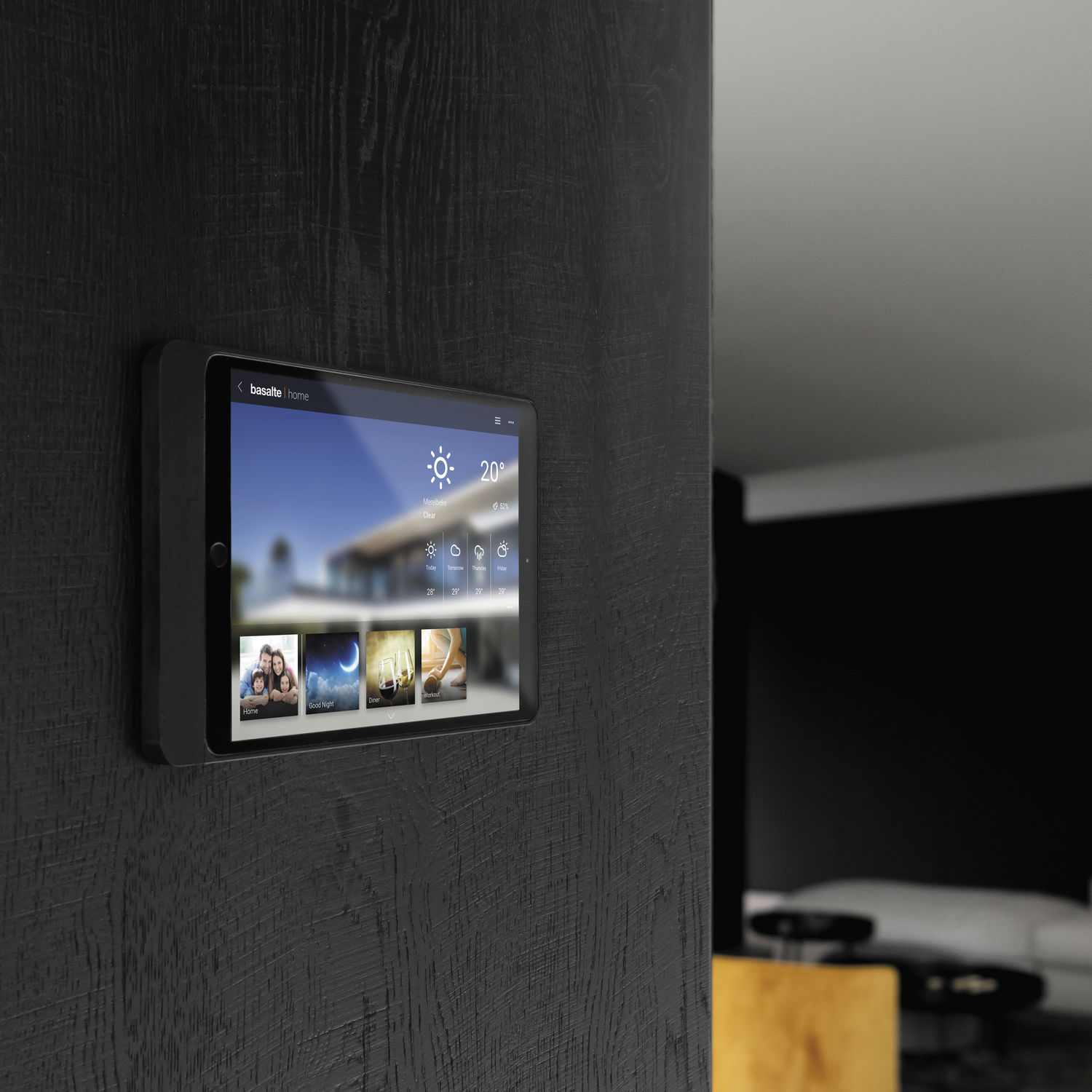 Access control control panel - Eve Plus - basalte - for home automation ...