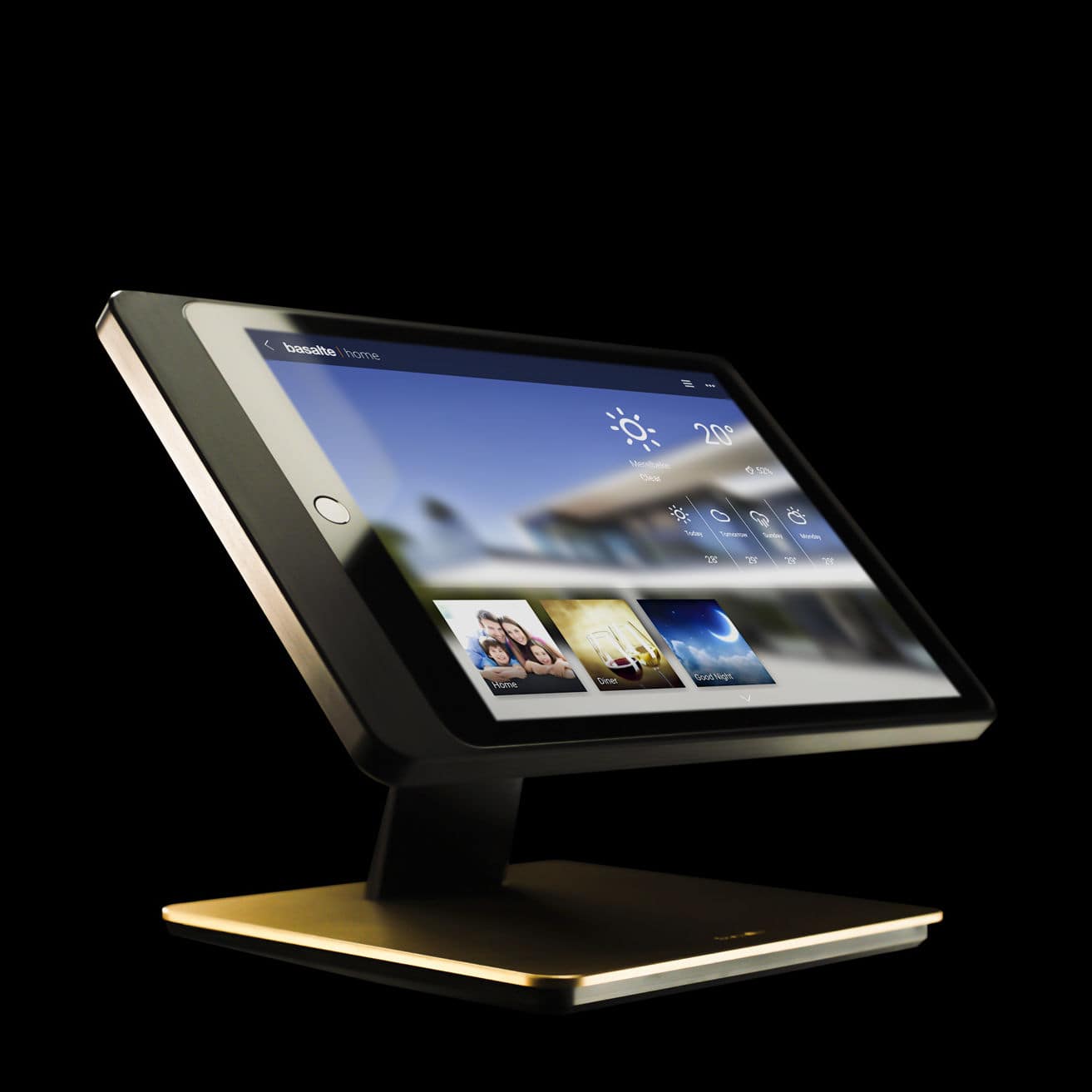 Access control control panel - Eve Plus Table base - basalte - for home ...