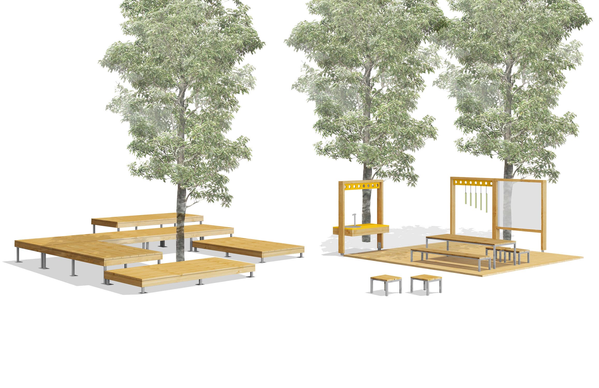 Playground structure - OUTDOOR FRAMES - gonzagarredi - nursery / wooden ...