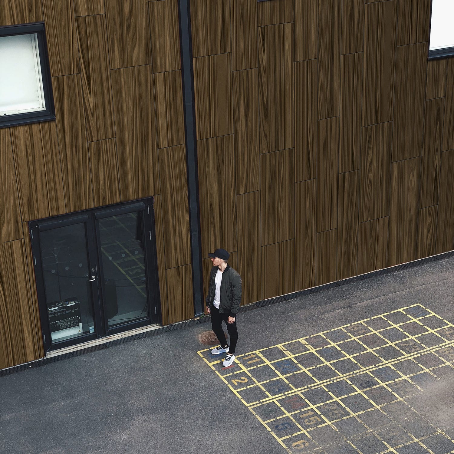 Panel cladding - VISION - Steni - composite / interlocking / smooth