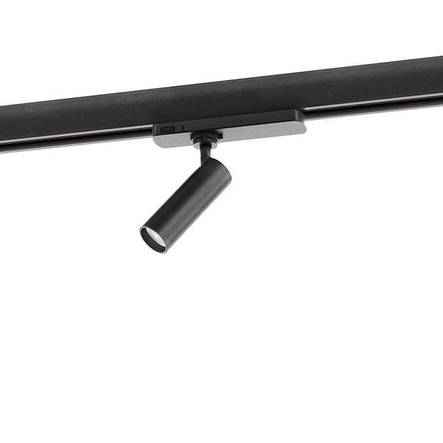 LED track light - Z1 - BUZZI & BUZZI - round / aluminum / commercial