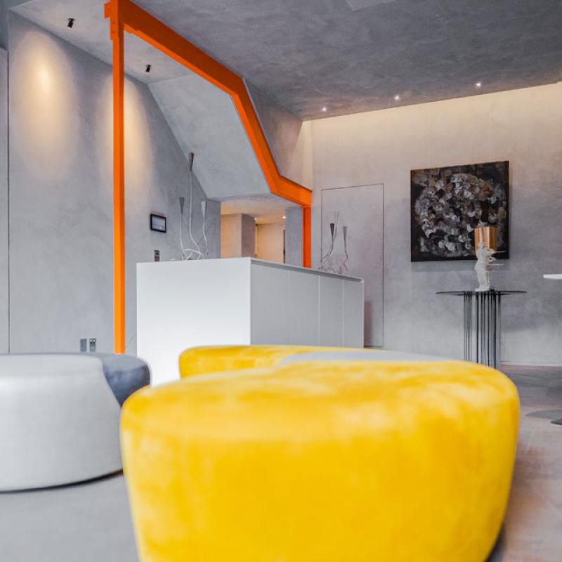 LED track light - X1 - BUZZI & BUZZI - round / aluminum / commercial