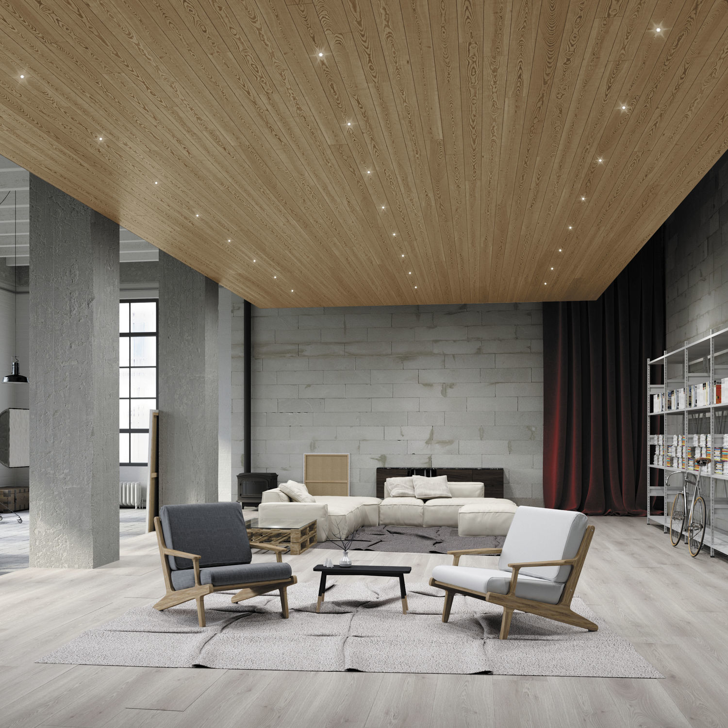 Recessed downlight - GENIUS NAKED - BUZZI & BUZZI - ceiling-mounted / LED / round