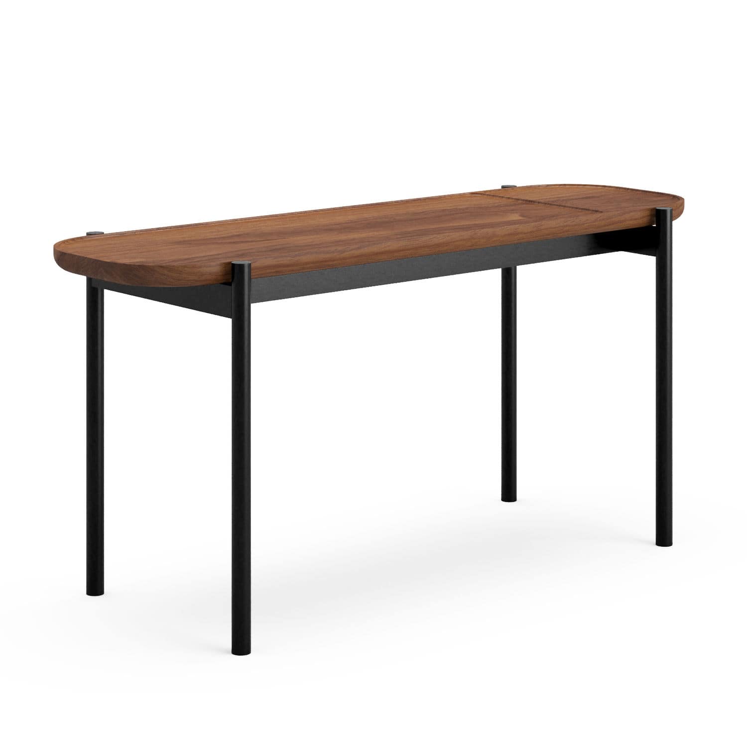 Contemporary side table - RILEY - Dare Studio - oak / American walnut ...