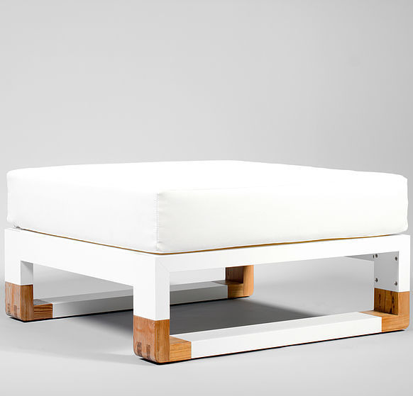 Contemporary ottoman - YACHT CLUB - SACHI - Premium Outdoor Furniture ...
