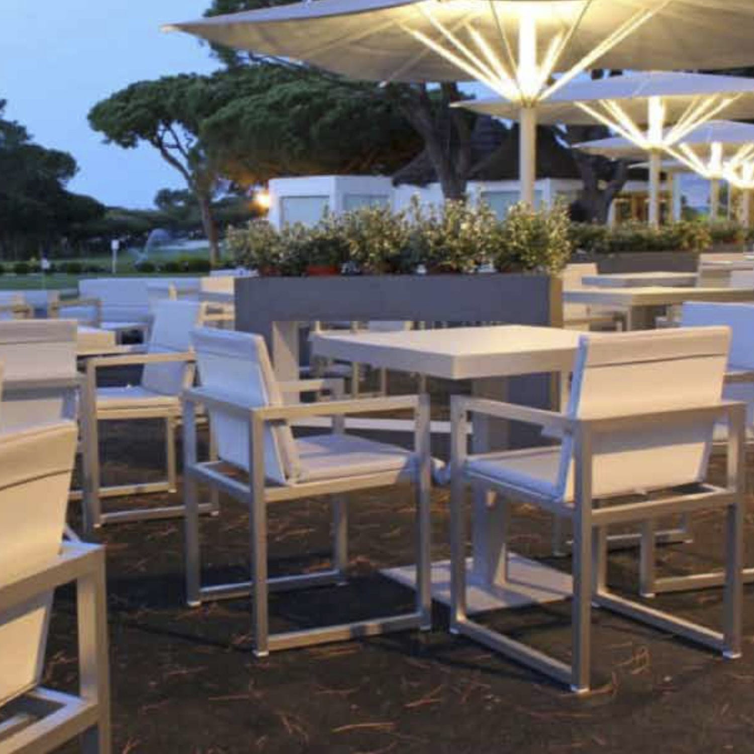 Contemporary chair - SPIKES - SACHI - Premium Outdoor Furniture ...