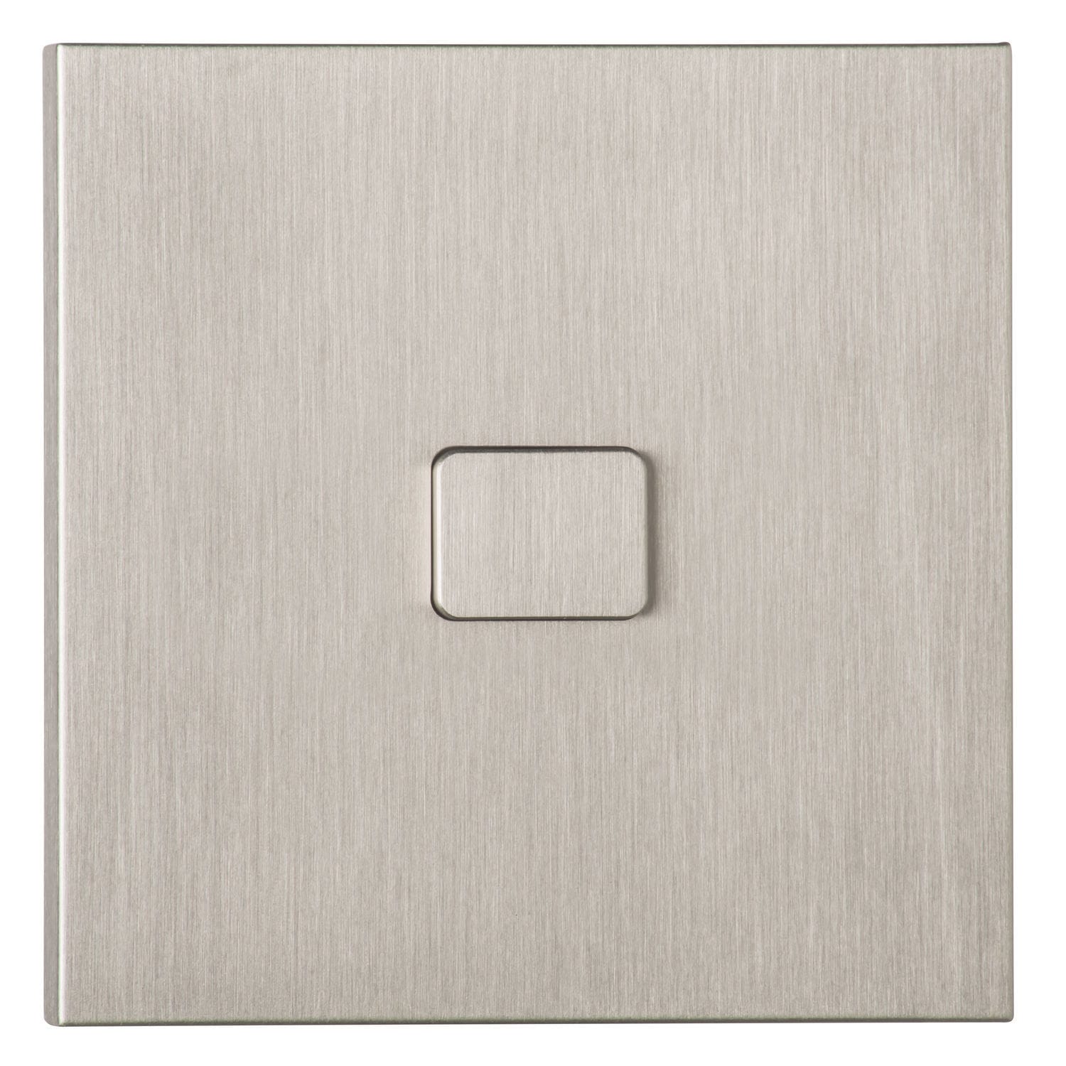 Light switch - PDO001-NB - LUXONOV - push-button / recessed / brass