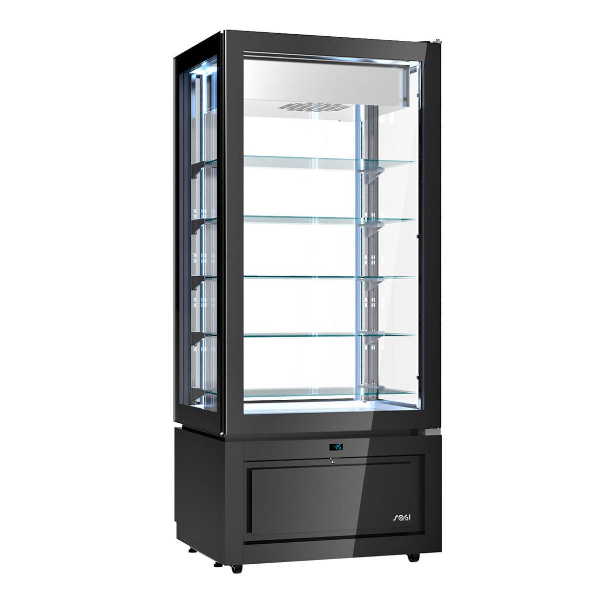 Upright refrigerated display case - LUXOR NEW STYLE - KD8A - Sagi - for ...