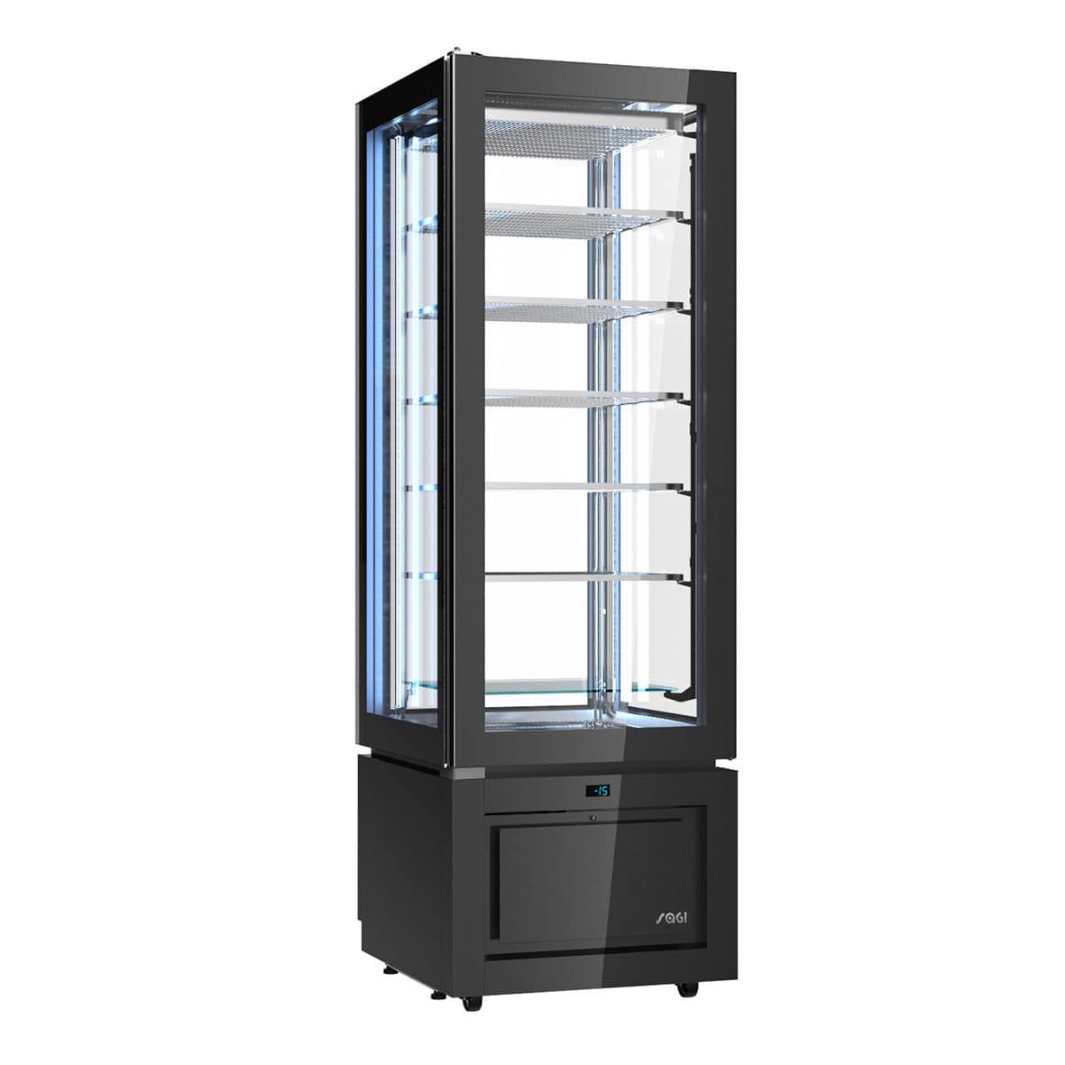 Upright refrigerated display case - LUXOR NEW STYLE - KG6ASX - Sagi ...
