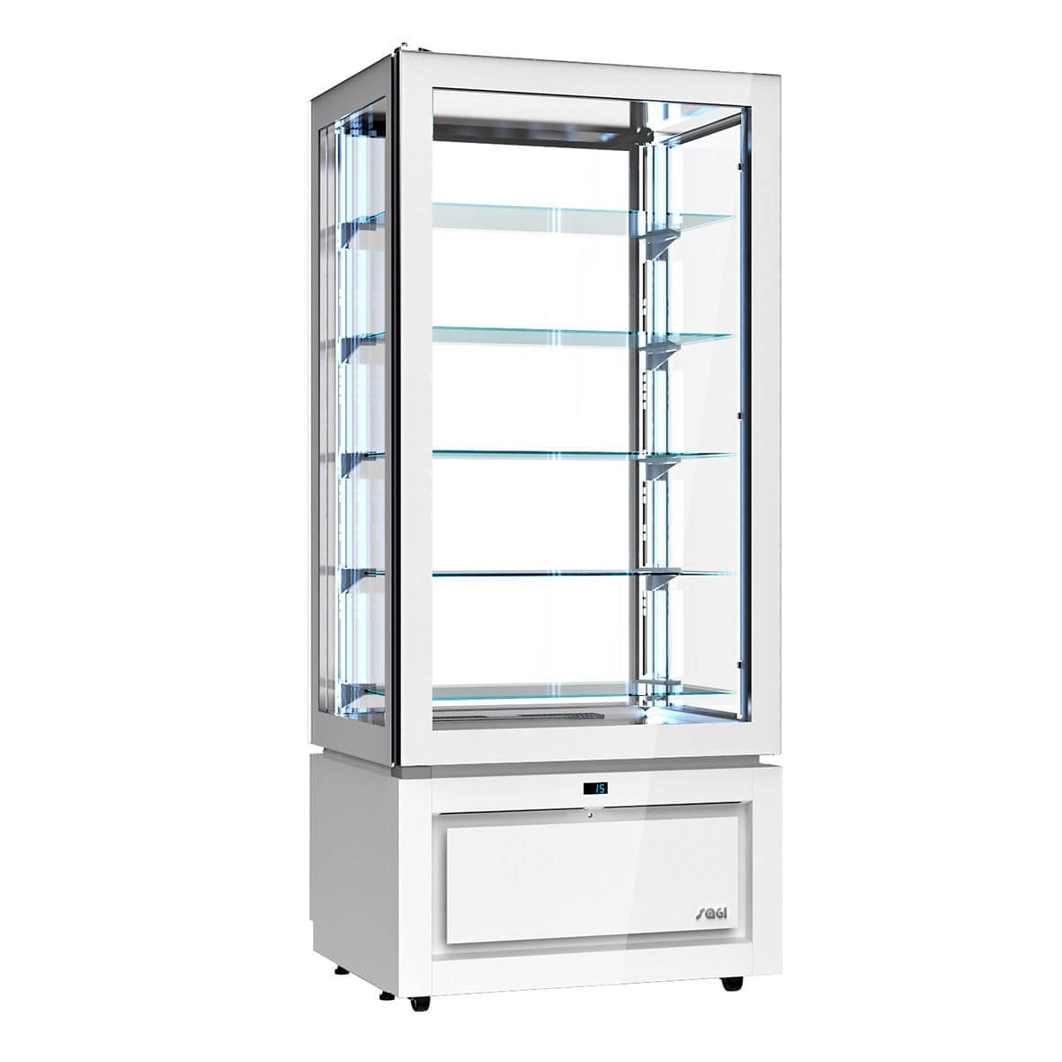 Upright refrigerated display case - LUXOR NEW STYLE - KC8VSX - Sagi ...