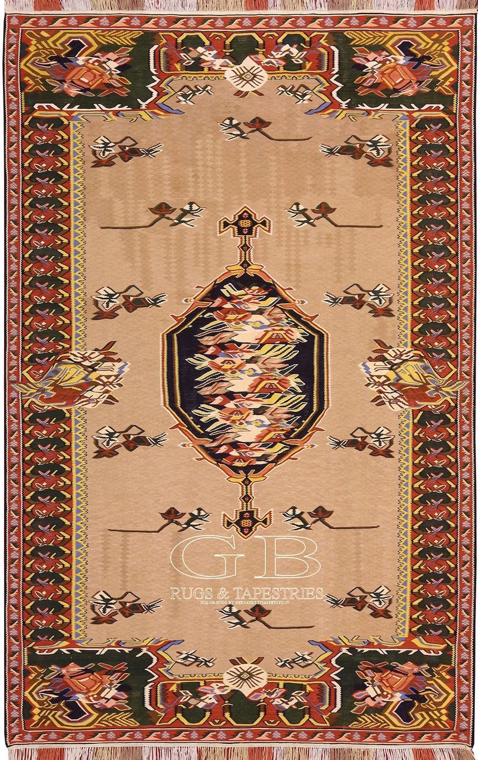 Traditional rug - 140931039131 - bersanetti giovanni - patterned / wool ...