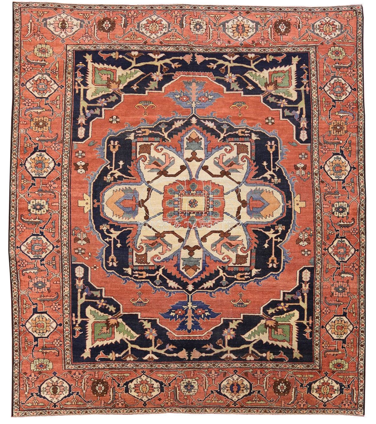 Traditional rug - 141325643435 - bersanetti giovanni - patterned / wool ...