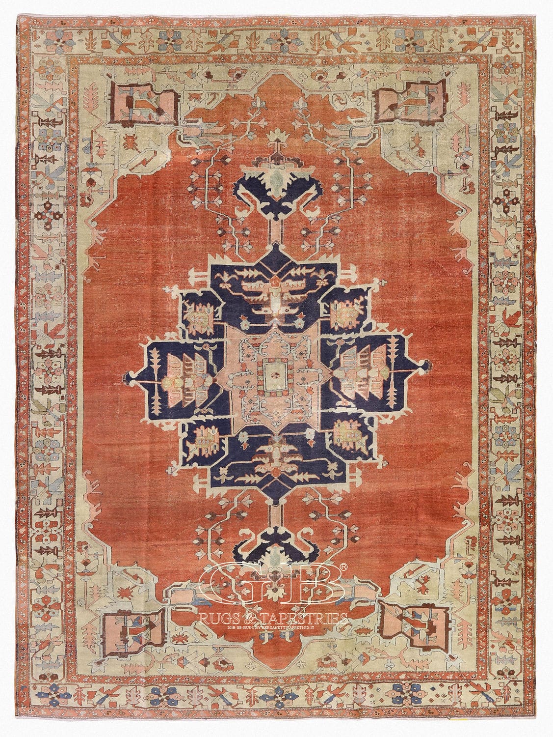 Traditional rug - 141816732648 - bersanetti giovanni - patterned / wool ...