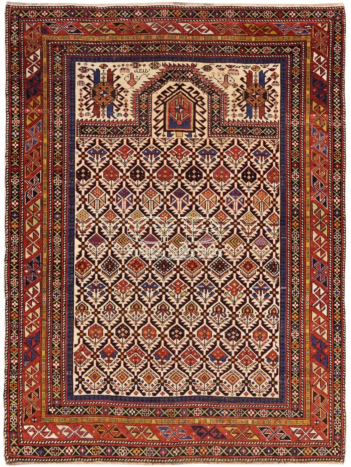 Traditional rug - 140907636445 - bersanetti giovanni - patterned / wool ...