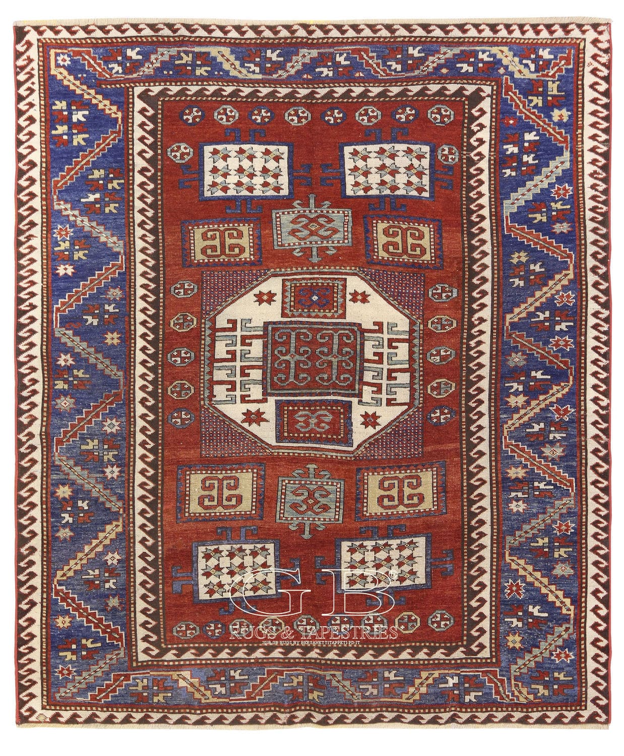 Traditional rug - 141816669256 - bersanetti giovanni - patterned / wool ...