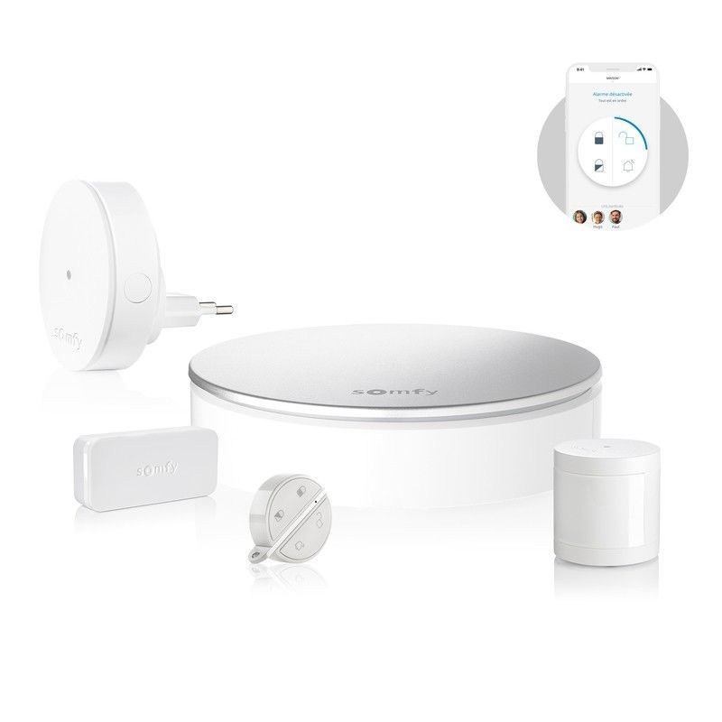 Home monitoring system - ALARM STARTER PACK - Somfy Architecture - for ...