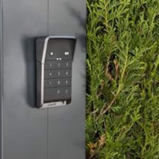 Access control code keypad - 2 PREMIUM IO - Somfy Architecture - wall-mounted / wireless