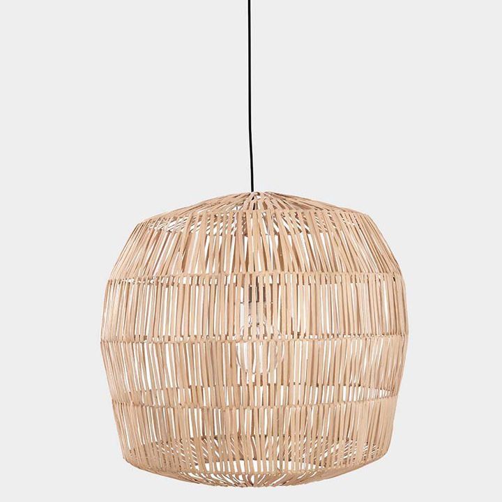 Pendant lamp - NAMA 4 - AY ILLUMINATE - rattan / contemporary / wireless