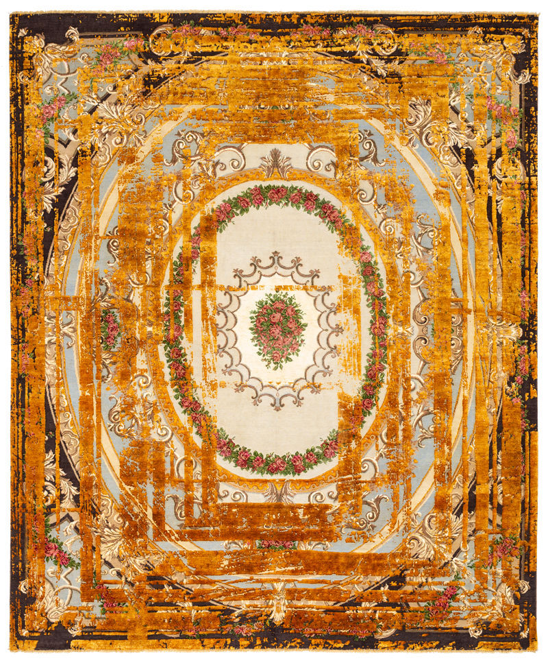 Contemporary rug - DOUX SECRET FRAME - JAN KATH - Contemporary Rug Art ...