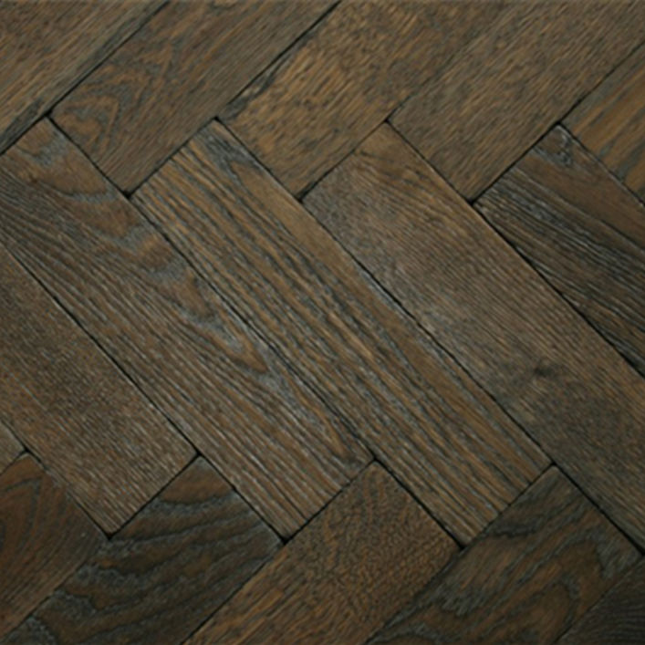 Solid parquet floor - GARE DU NORD - Broadleaf Timber - oak / aged / patina