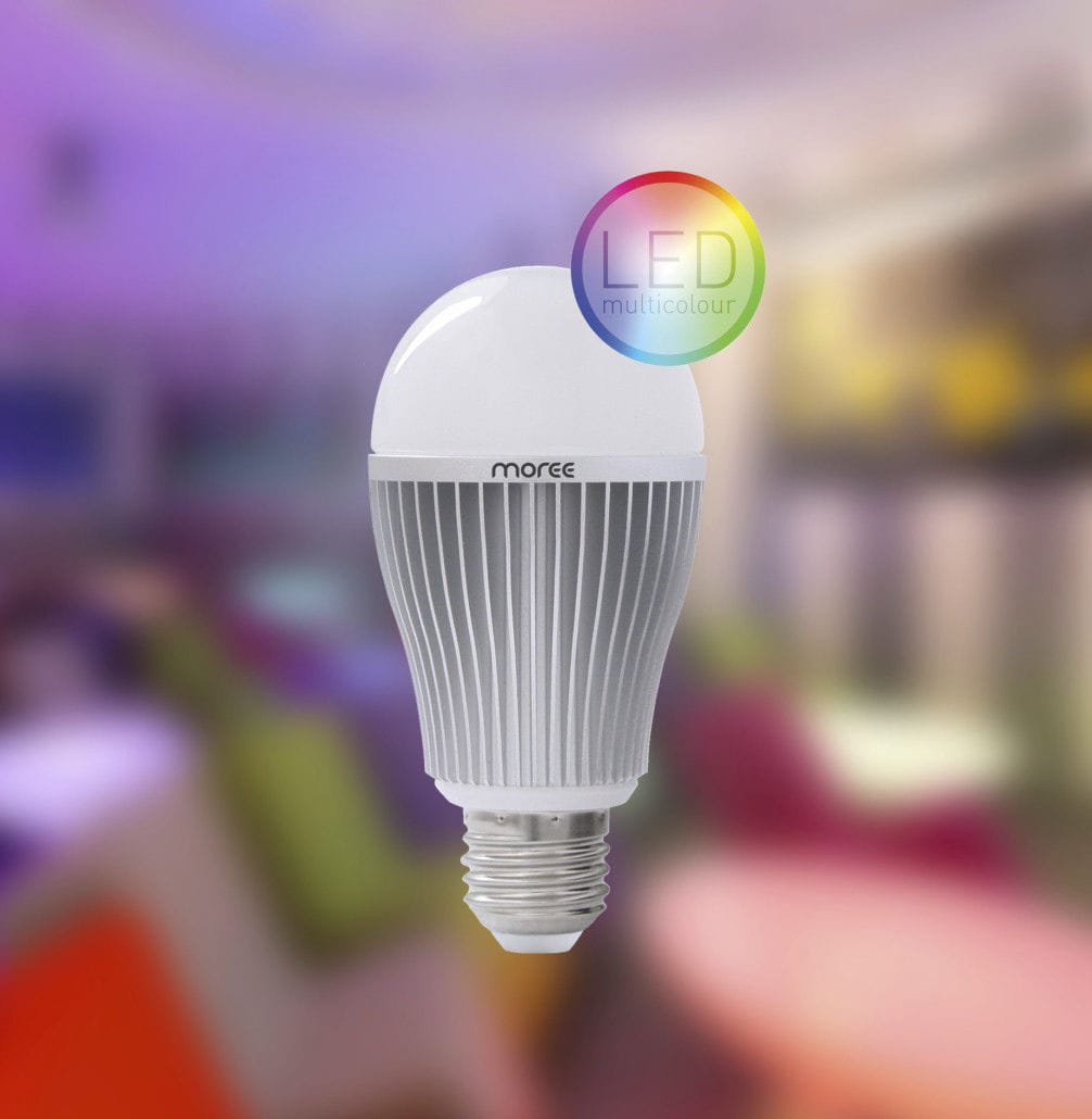 LED bulb - 9W RGBW LIGHT - MOREE