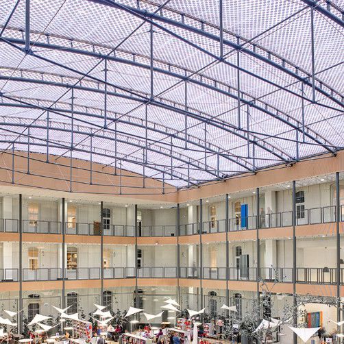 Texlon® ETFE textile membrane - PÔLE DES SAVOIRS, FRANCE - Vector ...