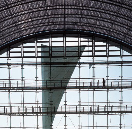 Curved roof system / metal profile / Texlon® ETFE / commercial - FESTO ...