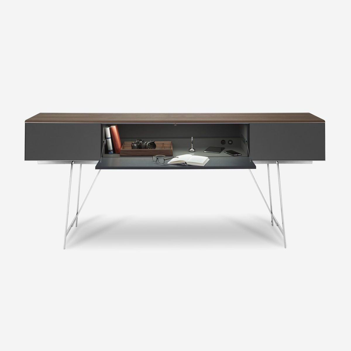 Sideboard with long legs - S100|S200 - YOMEI - contemporary / wooden ...