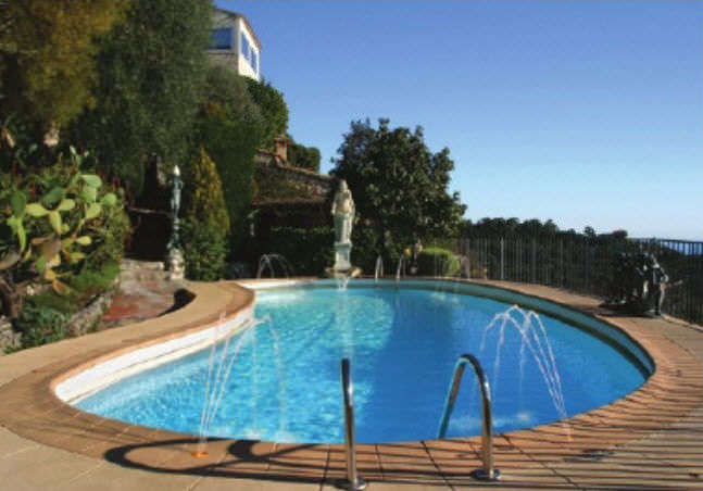 Pool fountain - WMD115 - TRISTREAM JET - Crystal Fountains