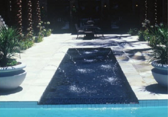 Pool fountain - WMD110 - STREAM JET MULTI - Crystal Fountains