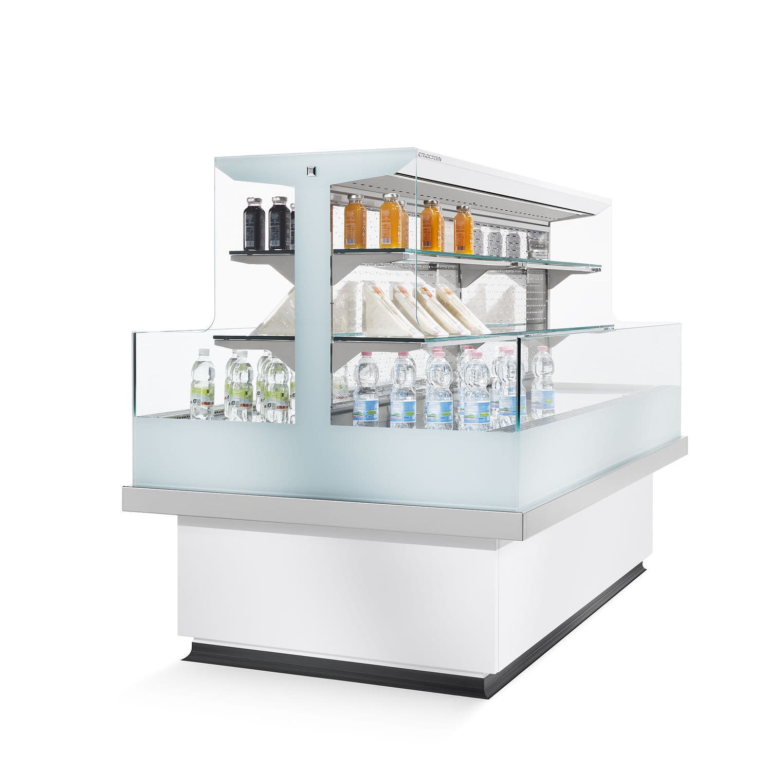 Island refrigerated display case - ERIN - CRIOCABIN S.p.A. - for shop ...