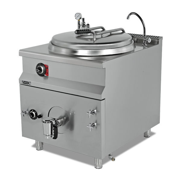 Gas boiling pan - EMP.KTG.70 - Empero - floor-mounted / commercial