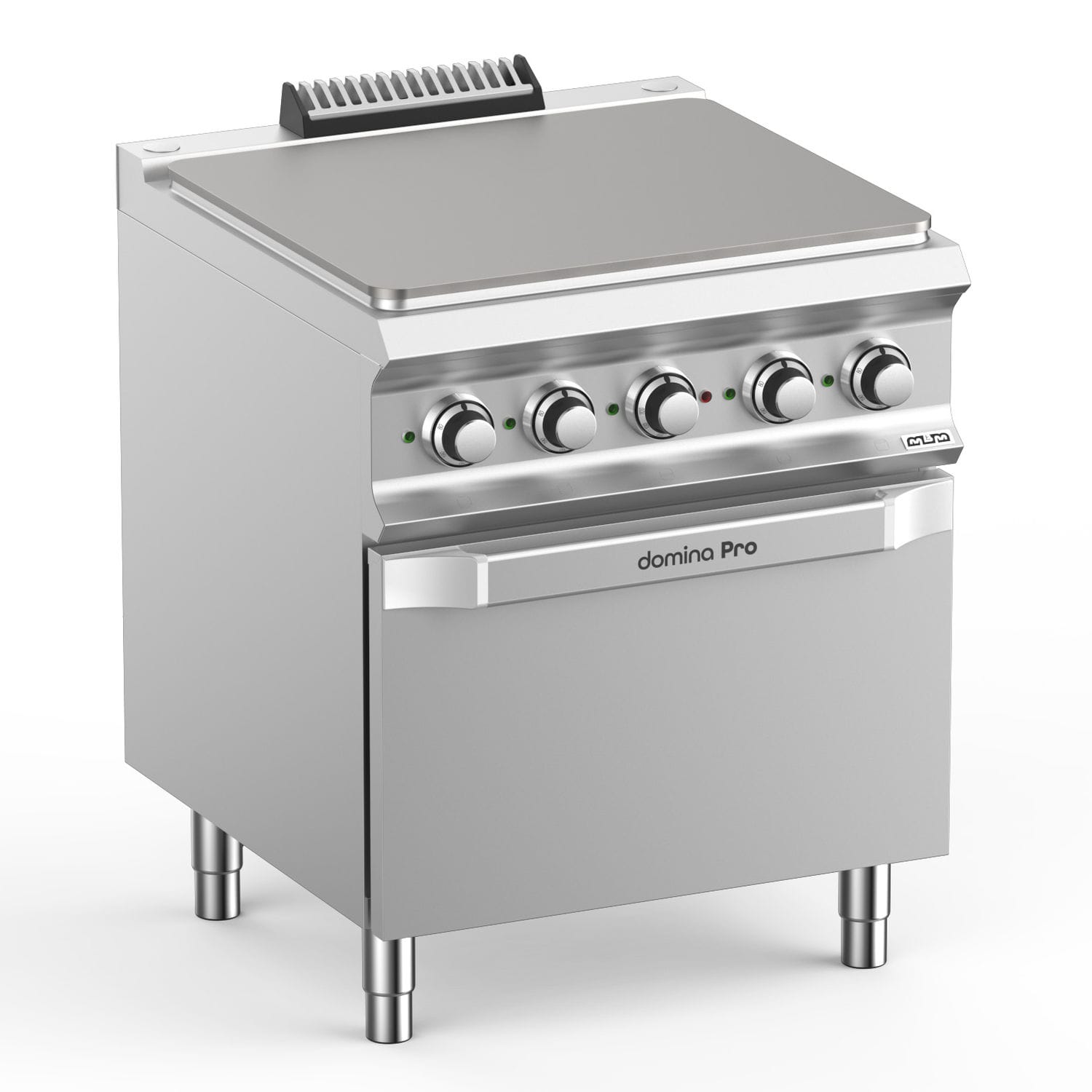 Electric range cooker - TPE77FE - mbm - commercial / 4 burner / 1 oven