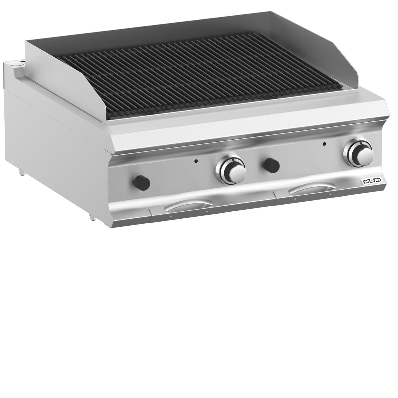 Charcoal grill - PLG78T - mbm - countertop / commercial / stainless steel