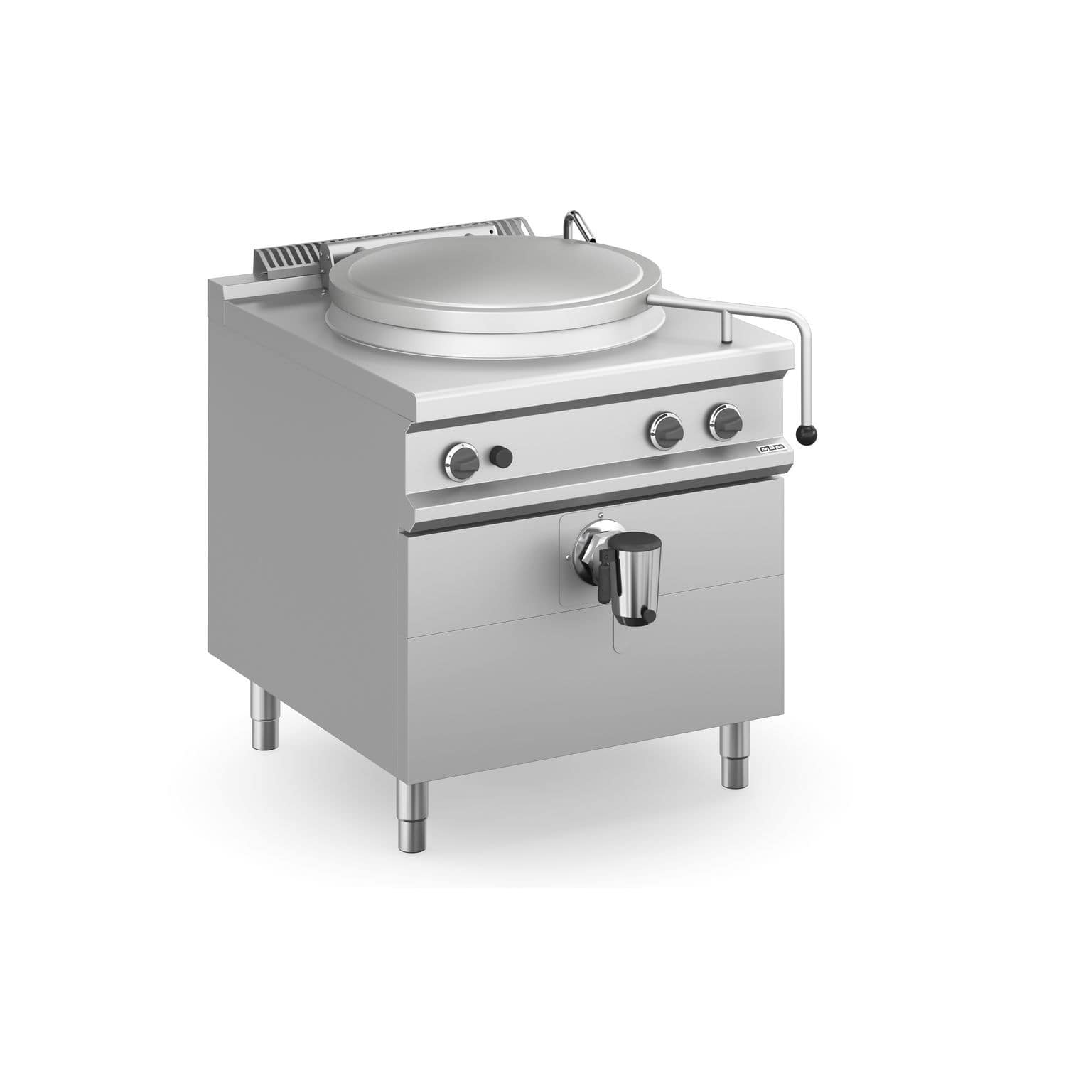 Electric boiling pan - MPEG98A150 - mbm - gas / steam / floor-mounted