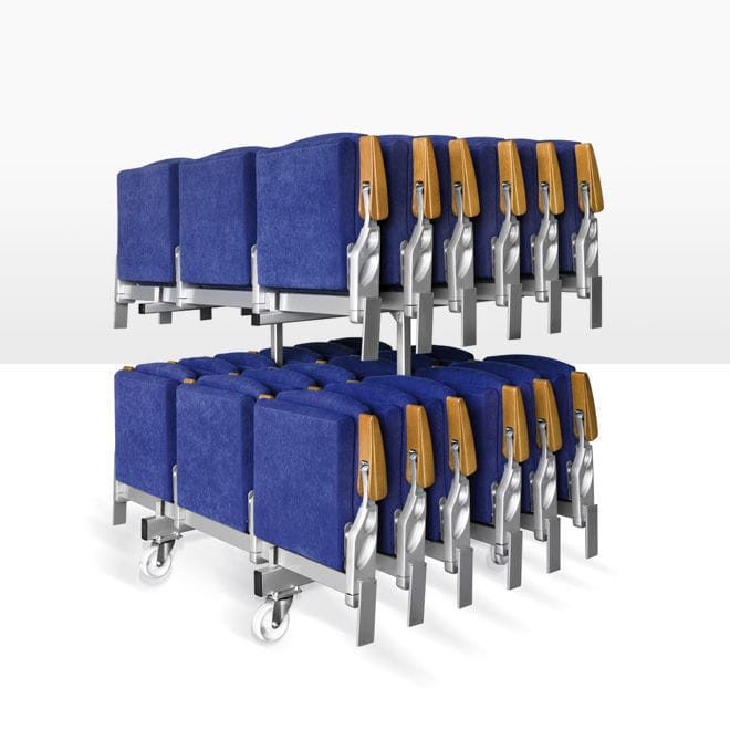 Contemporary auditorium seat - MOBILE MATRIX - ASCÉNDER - indoor ...